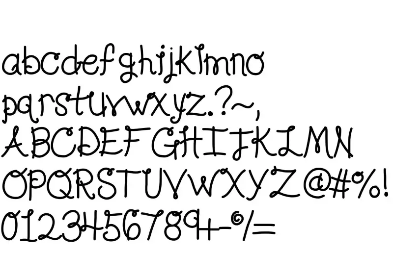 Scan me Font in truetype .ttf opentype .otf format free and easy ...