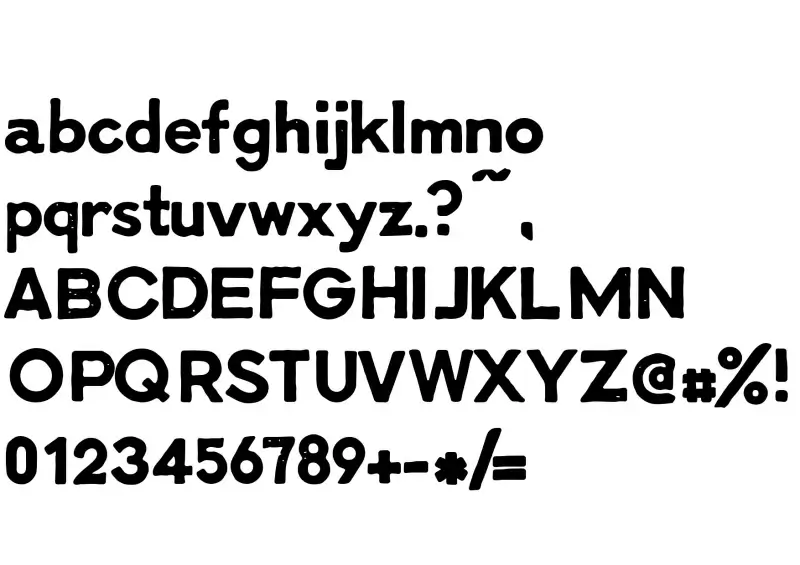 LL Dot Font in truetype .ttf opentype .otf format free and easy ...