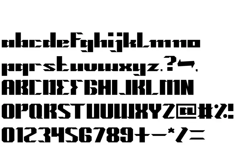 Guns Font in truetype .ttf opentype .otf format free and easy download ...