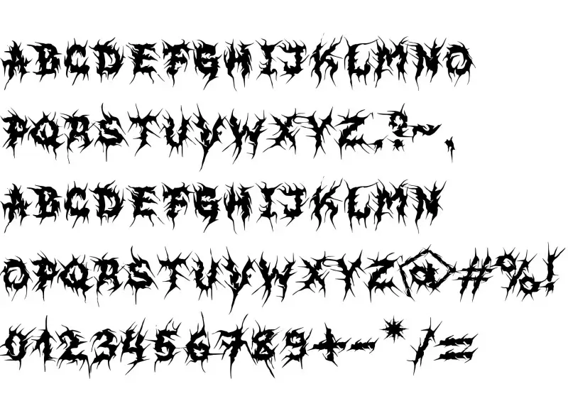 MB Evil Ghost Font in truetype .ttf opentype .otf format free and easy ...