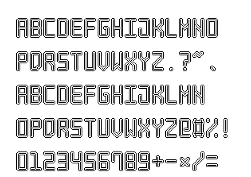 Digital 7 Font in truetype .ttf opentype .otf format free and easy ...