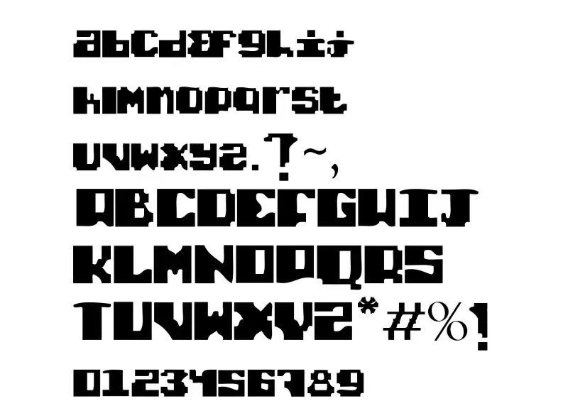 Pixel Arial 11 Font in truetype .ttf opentype .otf format free and easy ...