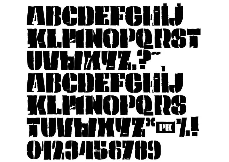 AG Stencil Font in truetype .ttf opentype .otf format free and easy download unlimit id:6895232