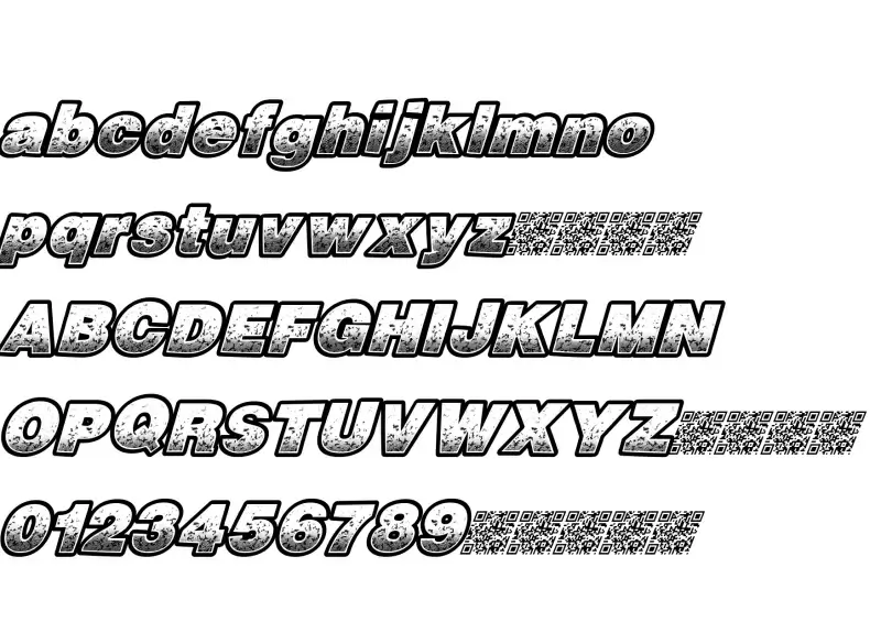 UK Number Plate Font in truetype .ttf opentype .otf format free and ...
