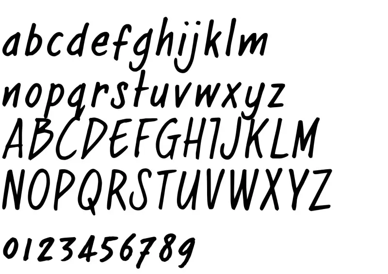 Not Sure If Weird Or Just Regular Font in truetype .ttf opentype .otf ...