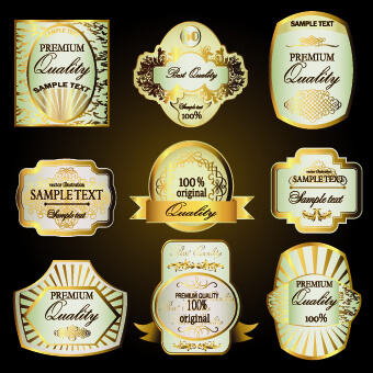 Retro label luxury design vector Vectors images graphic art designs in ...