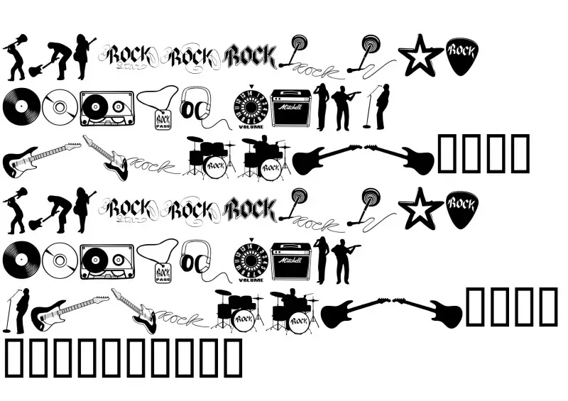 Rock Star Font in truetype .ttf opentype .otf format free and easy ...