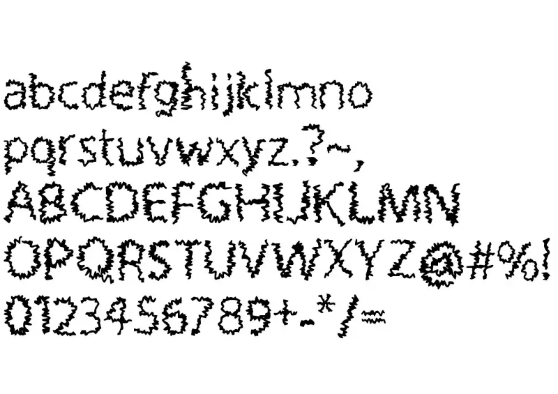 Square Rough Font in truetype .ttf opentype .otf format free and easy ...