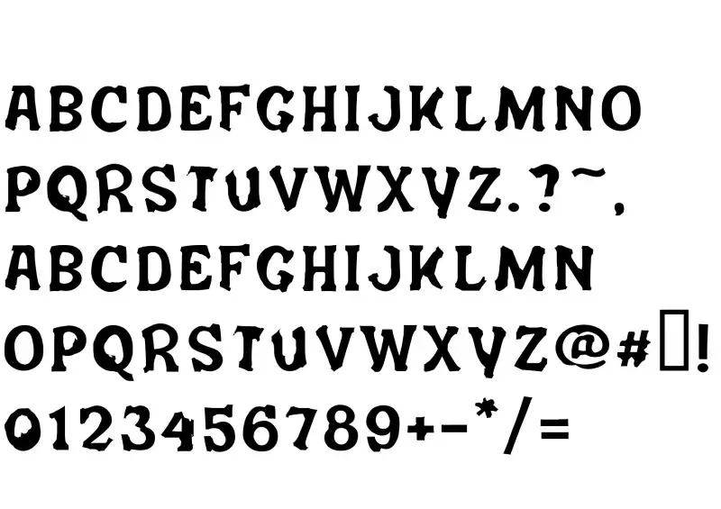 Salem Ergotism Font in truetype .ttf opentype .otf format free and easy ...