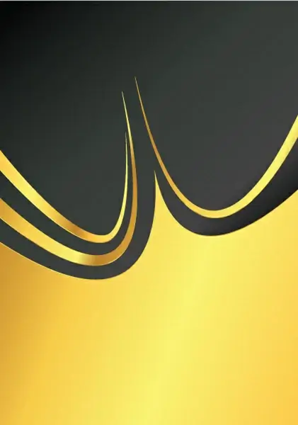 Simple gold art background vector Vectors graphic art designs in ...