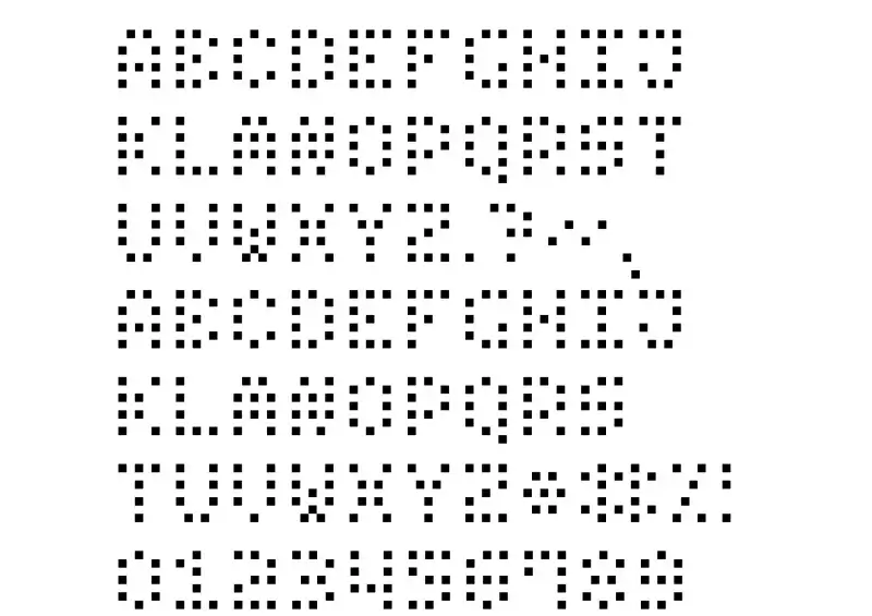 LED LCD 123 Font in truetype .ttf opentype .otf format free and easy ...