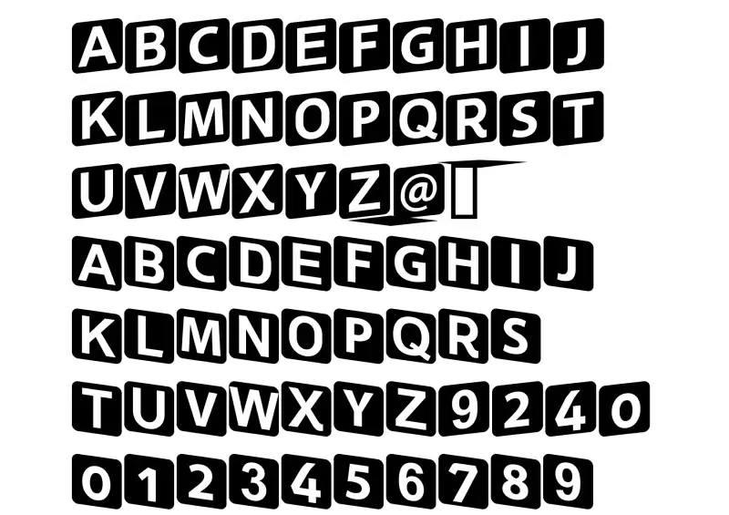 Squares Font in truetype .ttf opentype .otf format free and easy ...