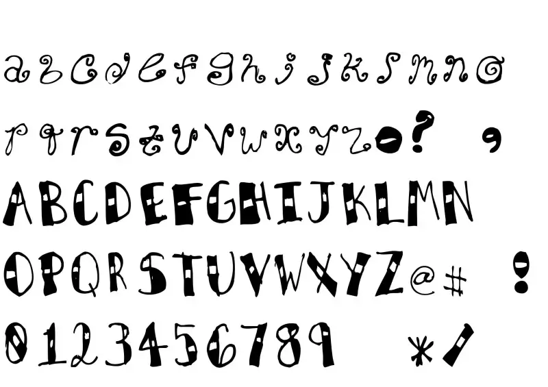 Forced Square Font in truetype .ttf opentype .otf format free and easy ...