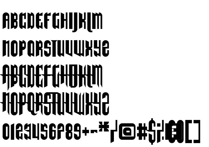 Elemental End Font in truetype .ttf opentype .otf format free and easy ...