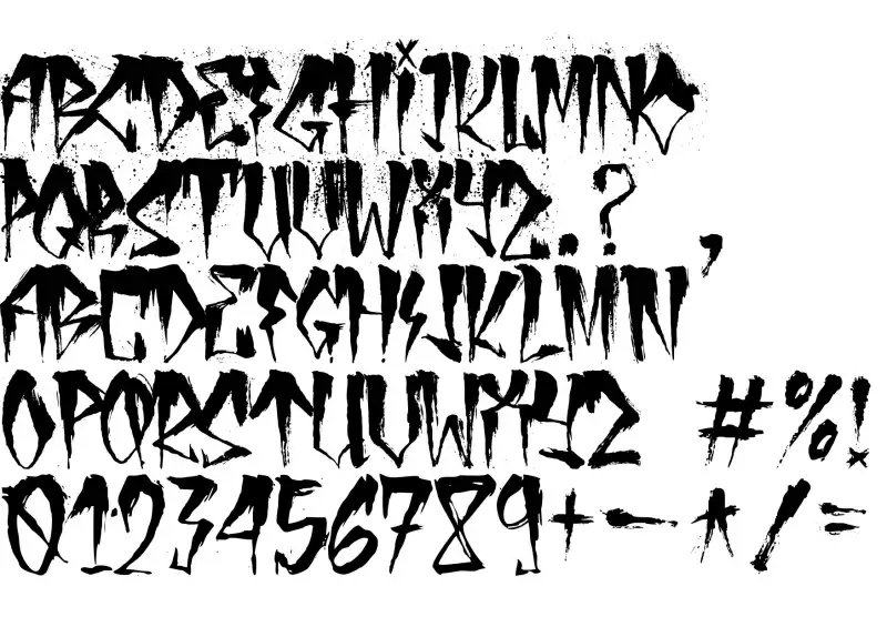 Graffiti Font in truetype .ttf opentype .otf format free and easy ...