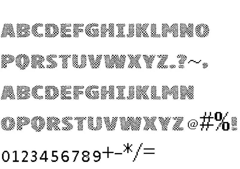 Square Rough Font in truetype .ttf opentype .otf format free and easy ...