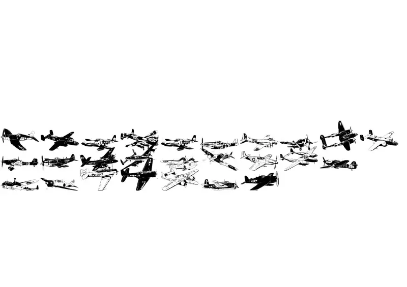 WW2 Aircraft Font in truetype .ttf opentype .otf format free and easy ...
