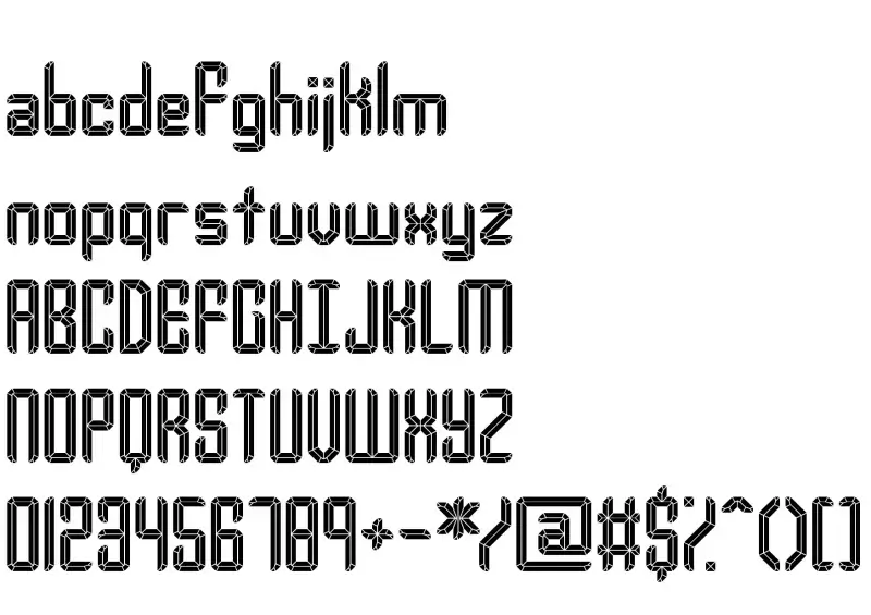Matrix Complex NC Font in truetype .ttf opentype .otf format free and ...