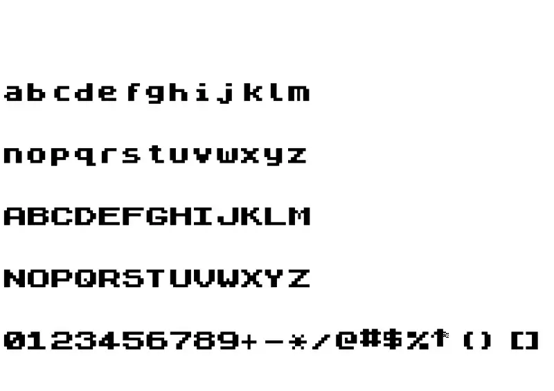 Enhanced Dot Digital-7 Font in truetype .ttf opentype .otf format free ...