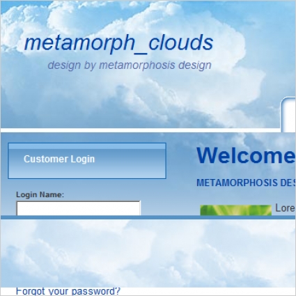 Clouds Template Free website templates in css, html, js format for free ...