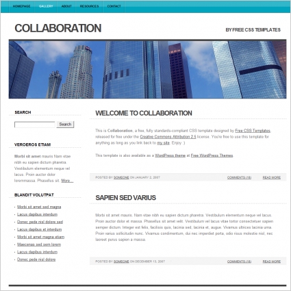 Collaboration Free website templates in css, html, js format for free ...