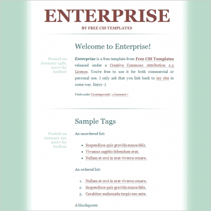 Enterprise Free website templates in css, html, js format for free ...