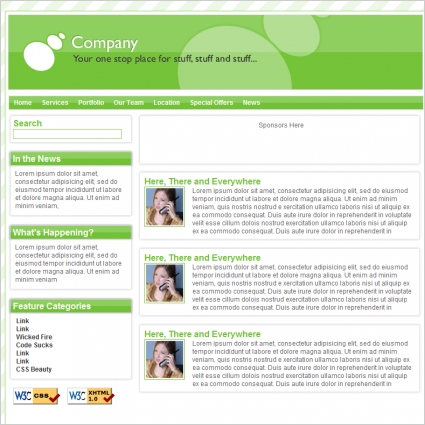 Luscious Candy Template Free website templates in css, html, js format ...