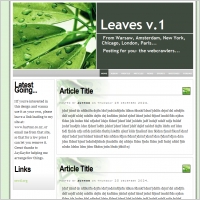 Leave template free website templates for free download about (7) free ...