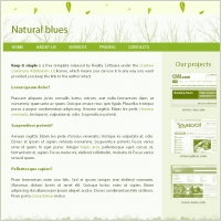 Light blue website templates free website templates for free download ...