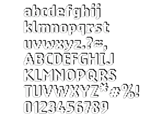 SD LED Screen Font in truetype .ttf opentype .otf format free and easy ...