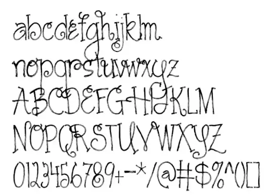 Cartwheel font