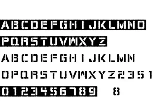 Cargo Crate Font in truetype .ttf opentype .otf format free and easy ...