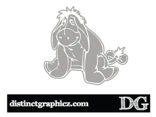 Eeyore svg vectors images