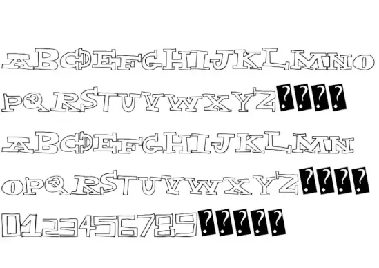 Ronduit capitals font