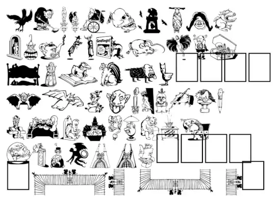 Gargoyles Font in truetype .ttf opentype .otf format free and easy ...