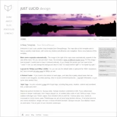 Just Web templates in .html .css .js format free and easy download ...