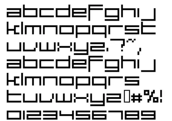 Borg 9 Font in truetype .ttf opentype .otf format free and easy ...