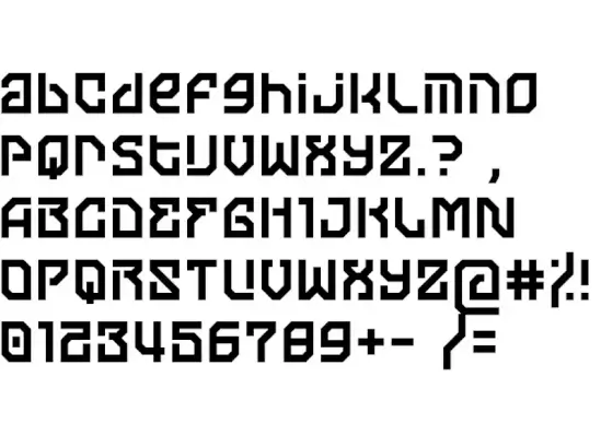 Moon Phases Font in truetype .ttf opentype .otf format free and easy ...