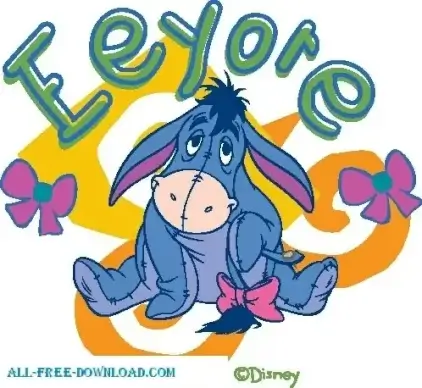 Eeyore svg vectors images